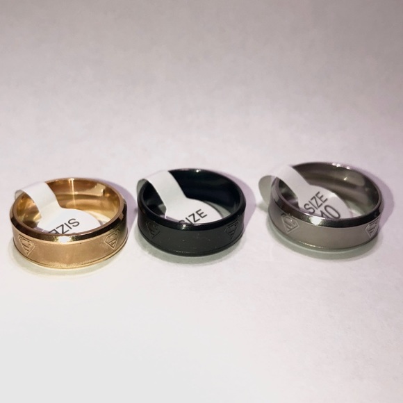 Accessories | Superman Rings The Kryptonian Symbol Hope | Poshmark